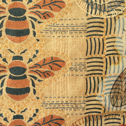 Queen Bee, Mixed Media Textile Art Inspiration – Sproule Studios